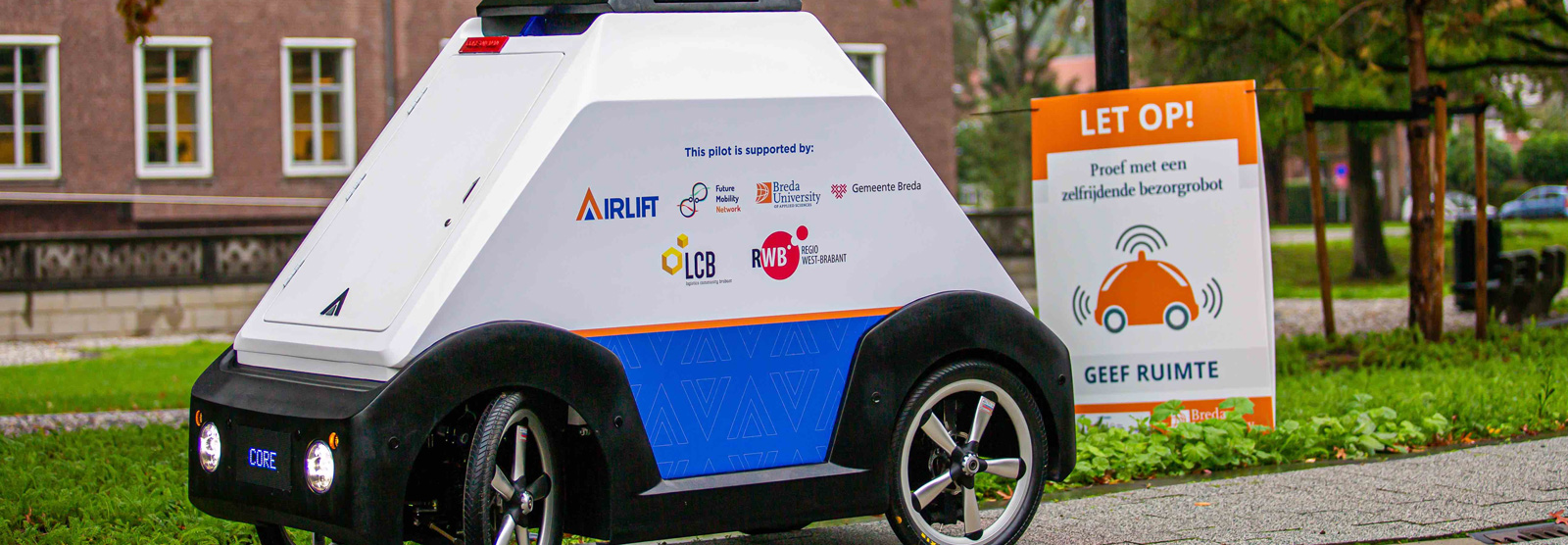 Autonomous delivery robot - research project | BUas.nl